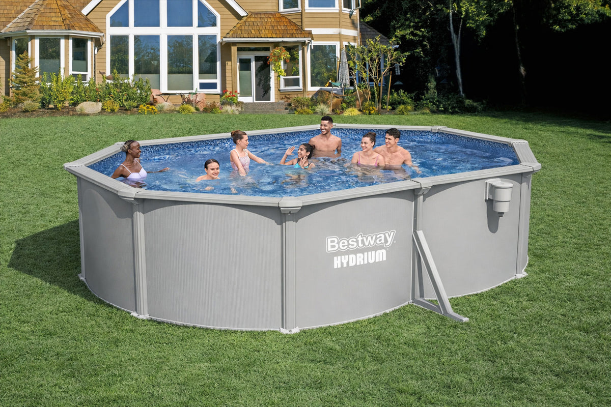 16ft Hydrium Steel Wall Pool Set | Above Ground Pool Store UK | Bestway UK