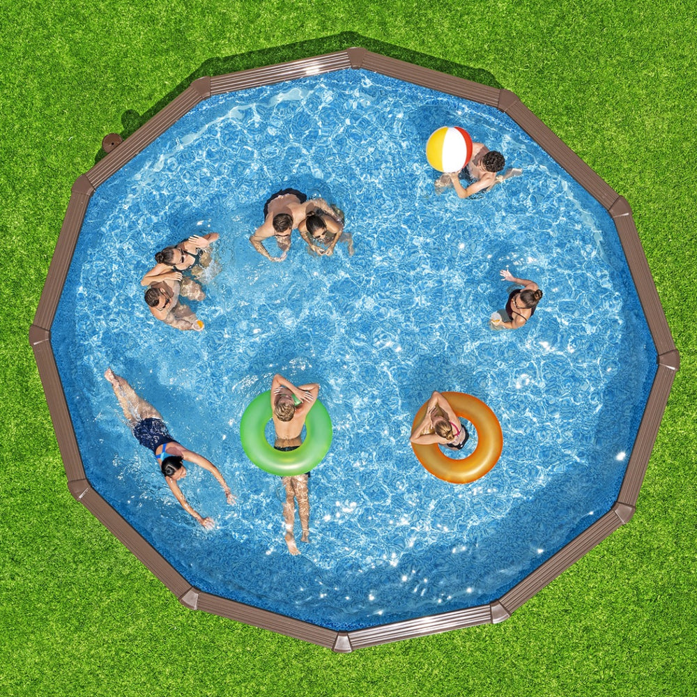 Steel Frame Pool for Above Ground Swimming | Bestway UK