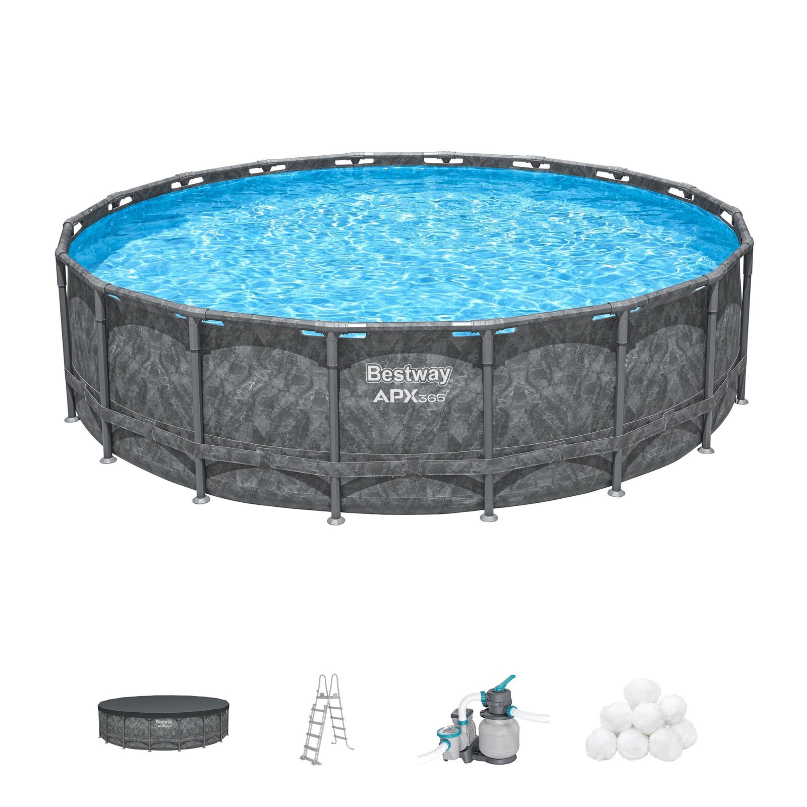 Steel Frame Pool for Above Ground Swimming | Bestway UK