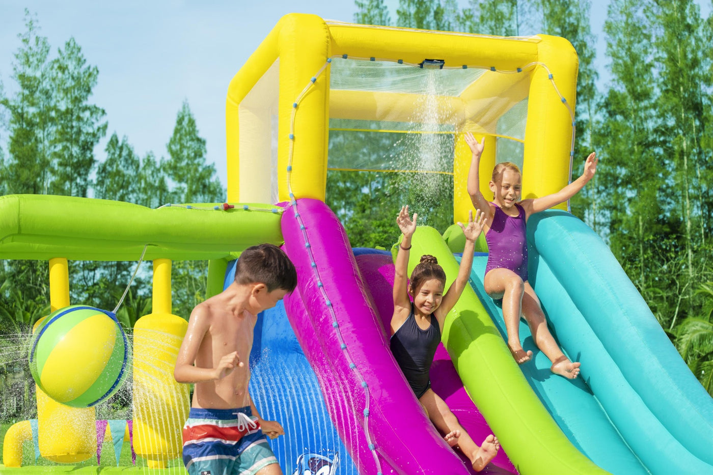 H2OGO! Splash Course Mega Water Park | H20GO! Store UK | Bestway UK