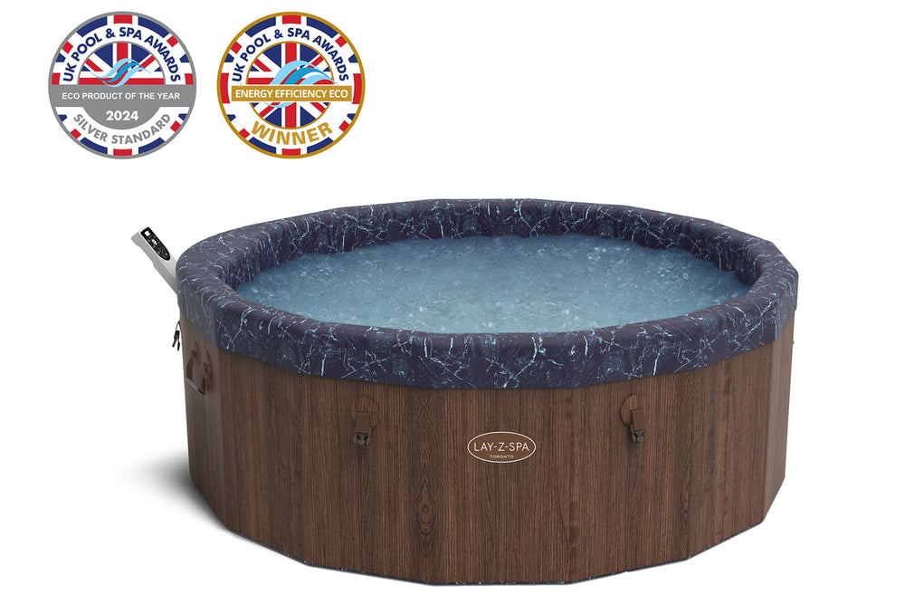Toronto AirJet Plus™ Rigid Foam Wall Hot Tub | 2 Year Warranty | Bestway UK