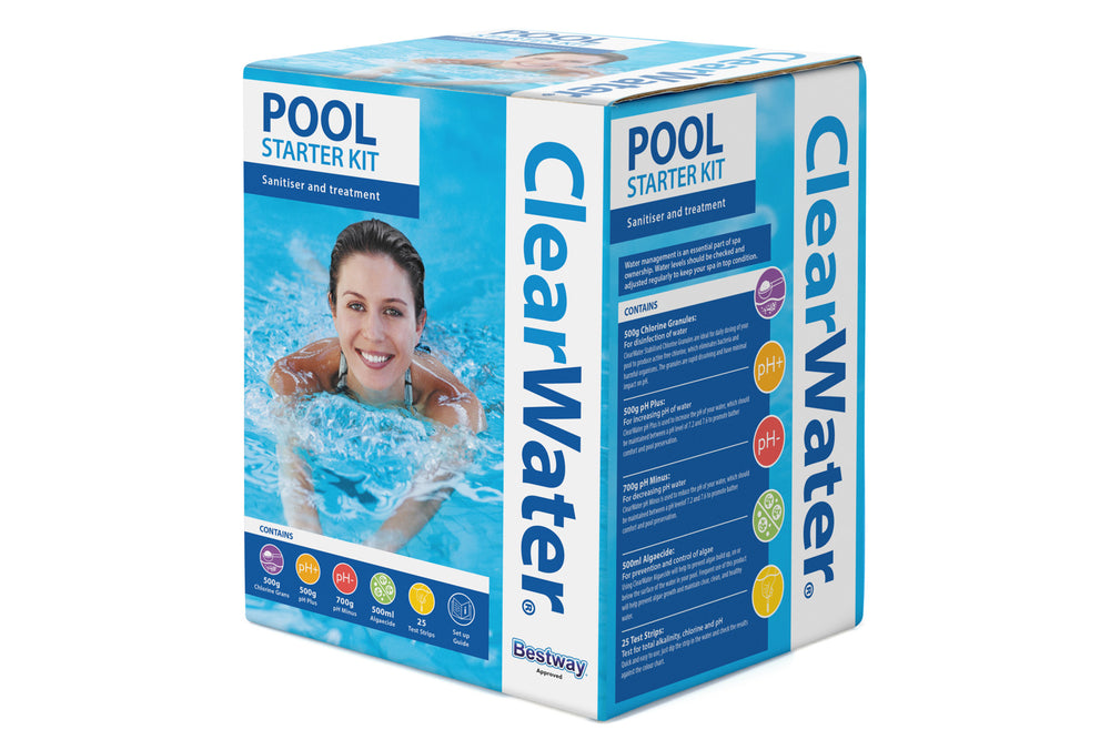 Clearwater Pool Starter Kit | Pool & Hot Tub Chemicals | Bestway UK