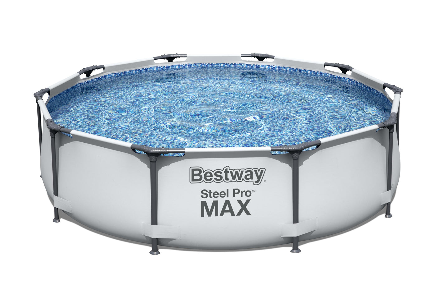 10ft Steel Pro Max Swimming Pool - Grey - Round | Bestway Store UK ...