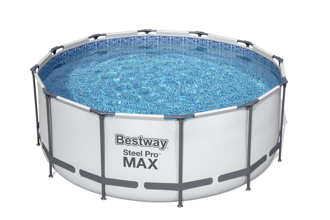 12Ft Steel Pro max Round Pool Set | Steel Pro Pools Store UK | Bestway UK