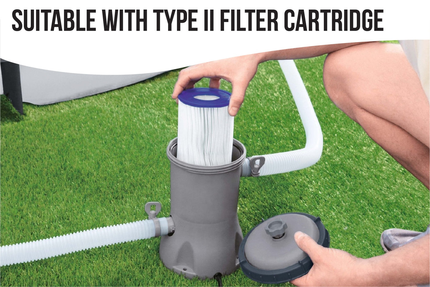 800Gal Flowclear Filter Pump | Pumps & Heaters Store UK | Bestway UK
