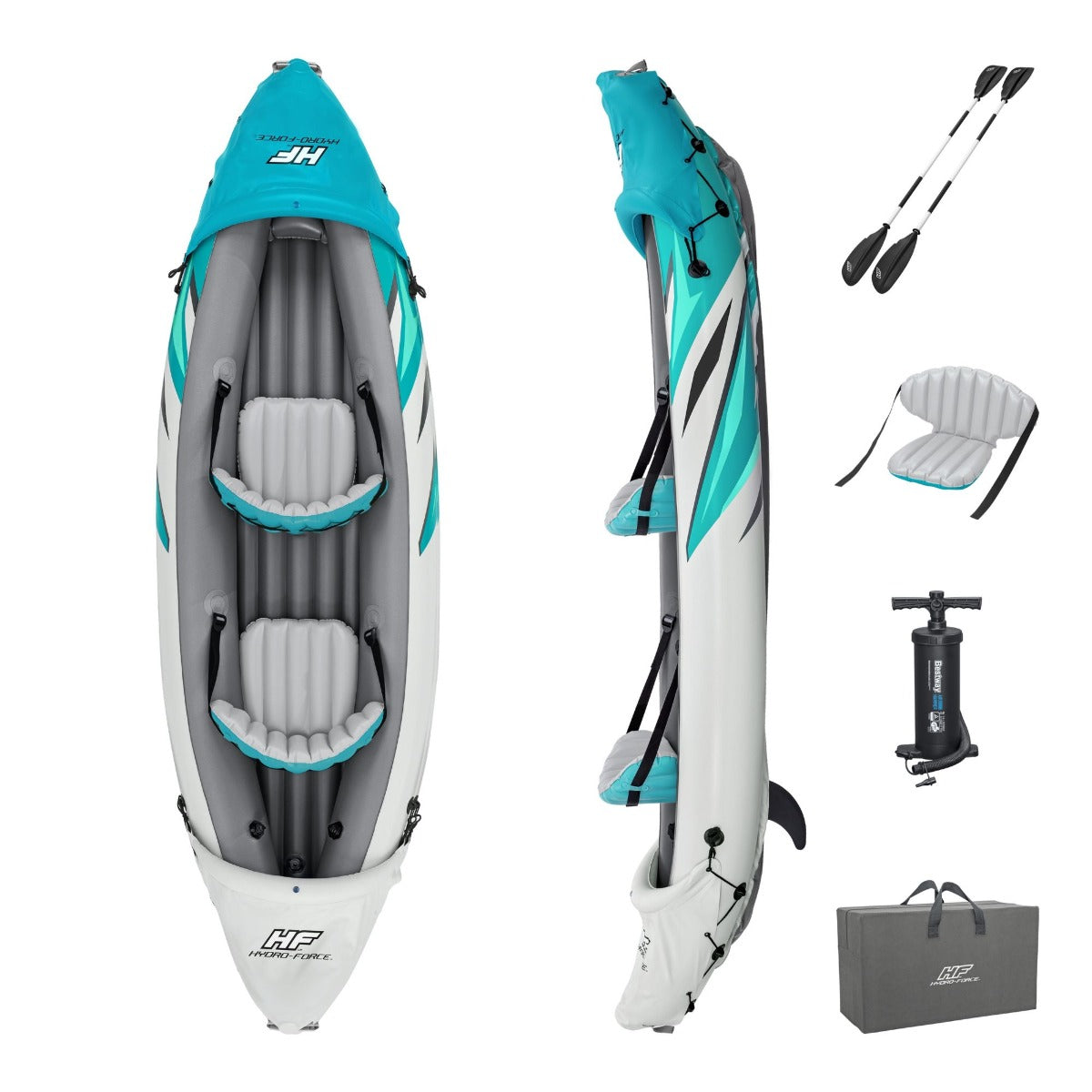 2 Person Inflatable Kayak Set | Rapid Elite™ Store UK | Bestway UK